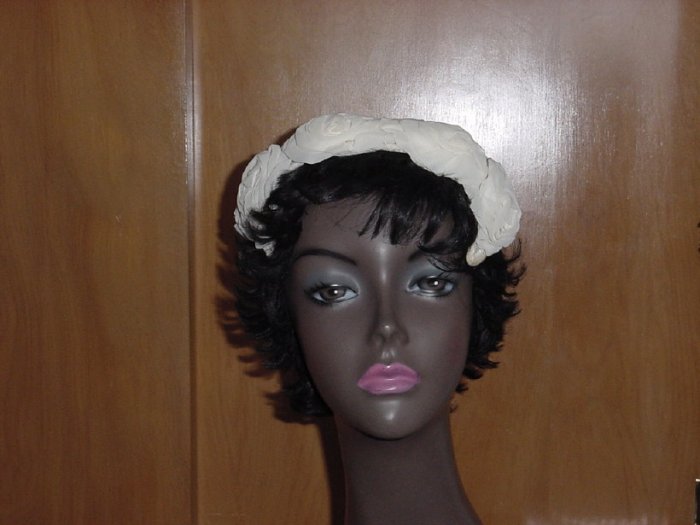 1950s 1960s Vintage Hat Womens Dinner Dress Cocktail vintage Ladies hat #73
