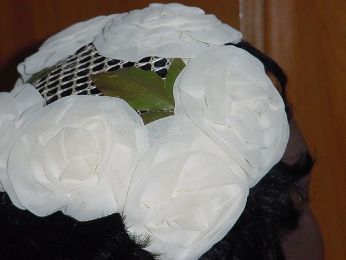 1950s 1960s Vintage Hat Womens Dinner Dress Cocktail vintage Ladies hat #73