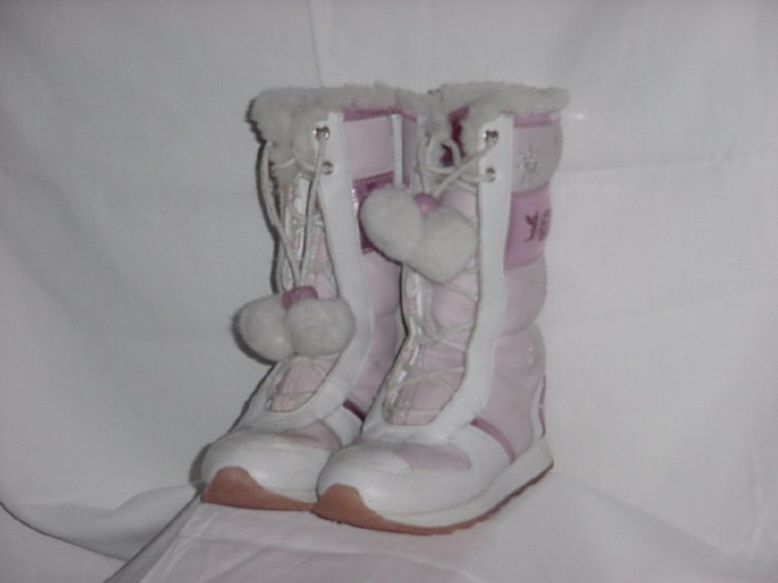Girls pink Boots Disney Tinkerbell Boots Child size 12 No. 79