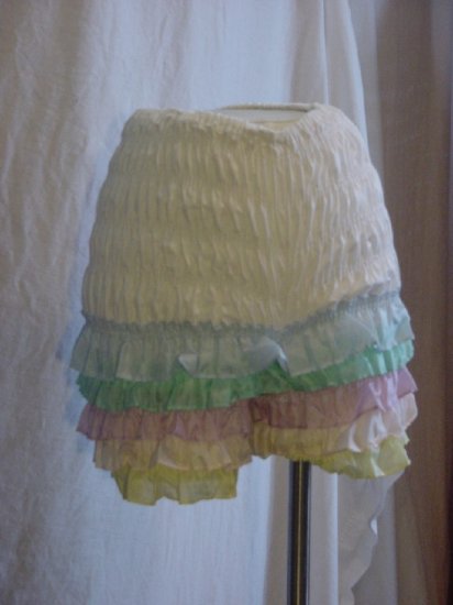 Ruffled bloomers Cotton White Pink lavender yellow panties pettipants ...