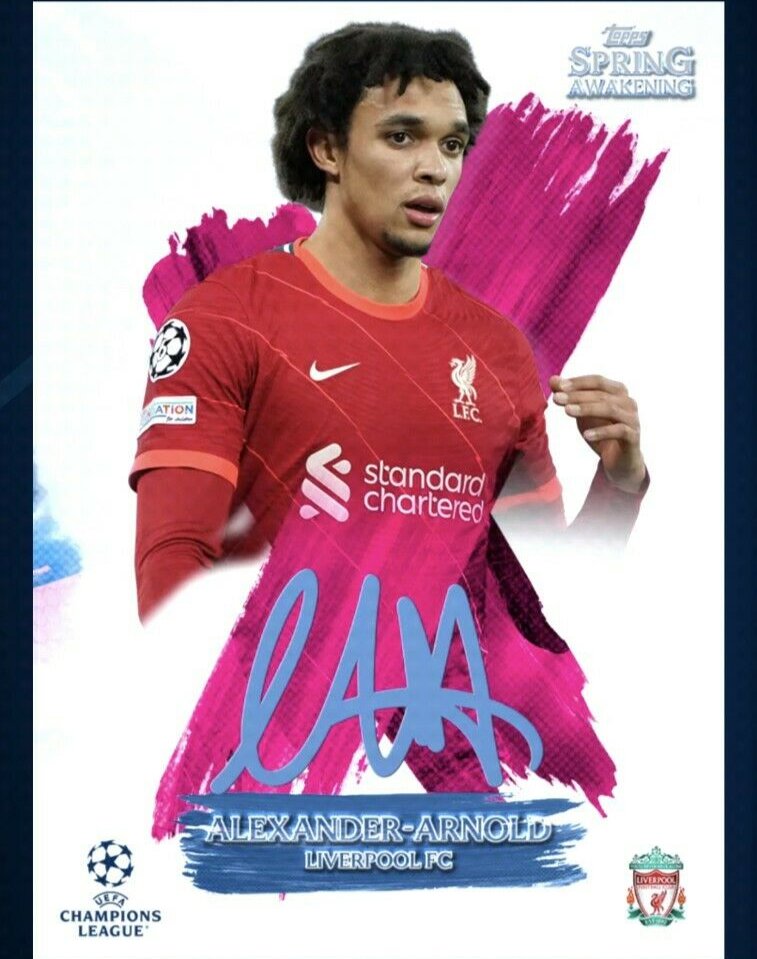 Trent Alexander-Arnold UCL Motion Autograph *ICONIC* Topps Kick [DIGITAL]