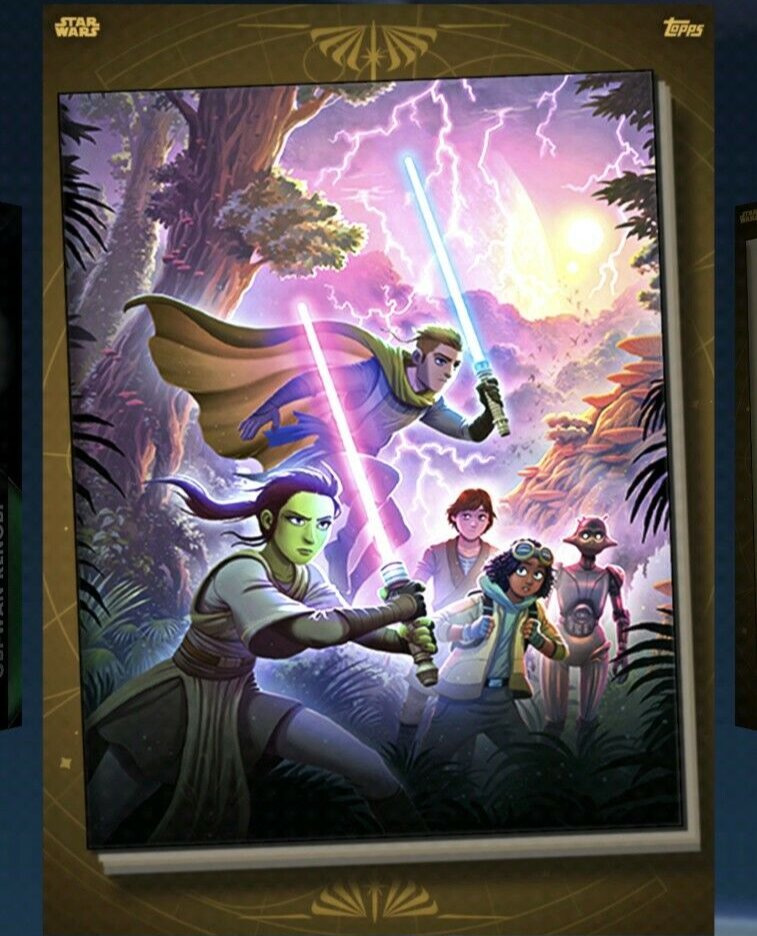 A Test of Courage - The High Republic ***Super Rare*** Topps Star Wars ...