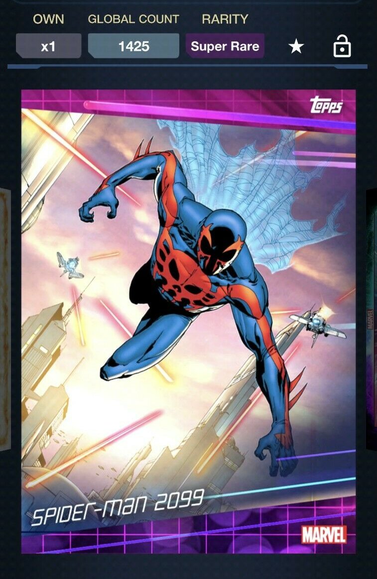 Spider-Man 2099 - Legacy Collection ***SUPER RARE*** Topps Marvel [DIGITAL]