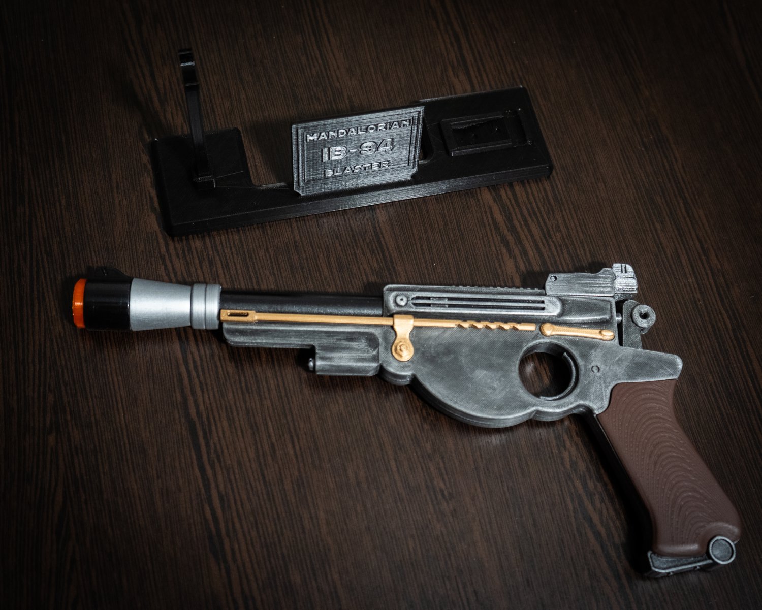 Mandalorian Blaster IB-94 Star Wars Cosplay Prop Replica