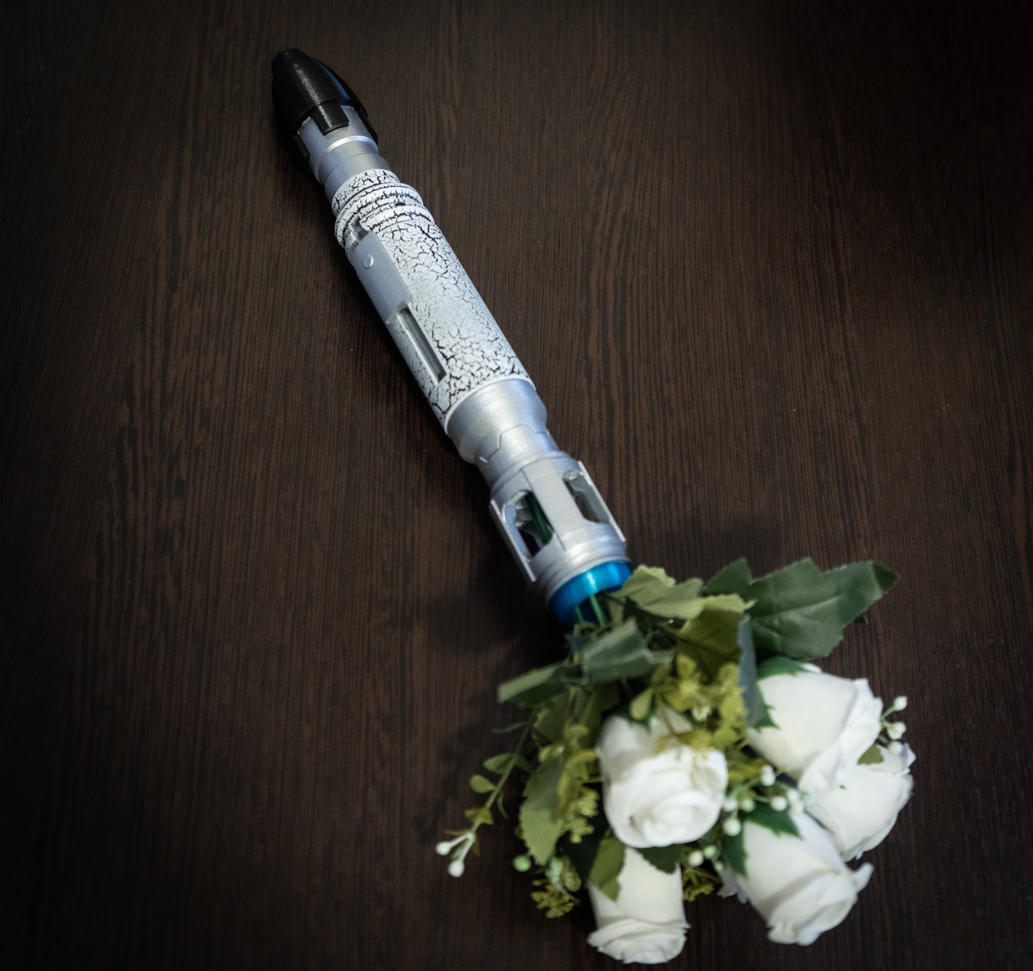 Sonic Screwdriver Bridal Bouquet Holder Wedding