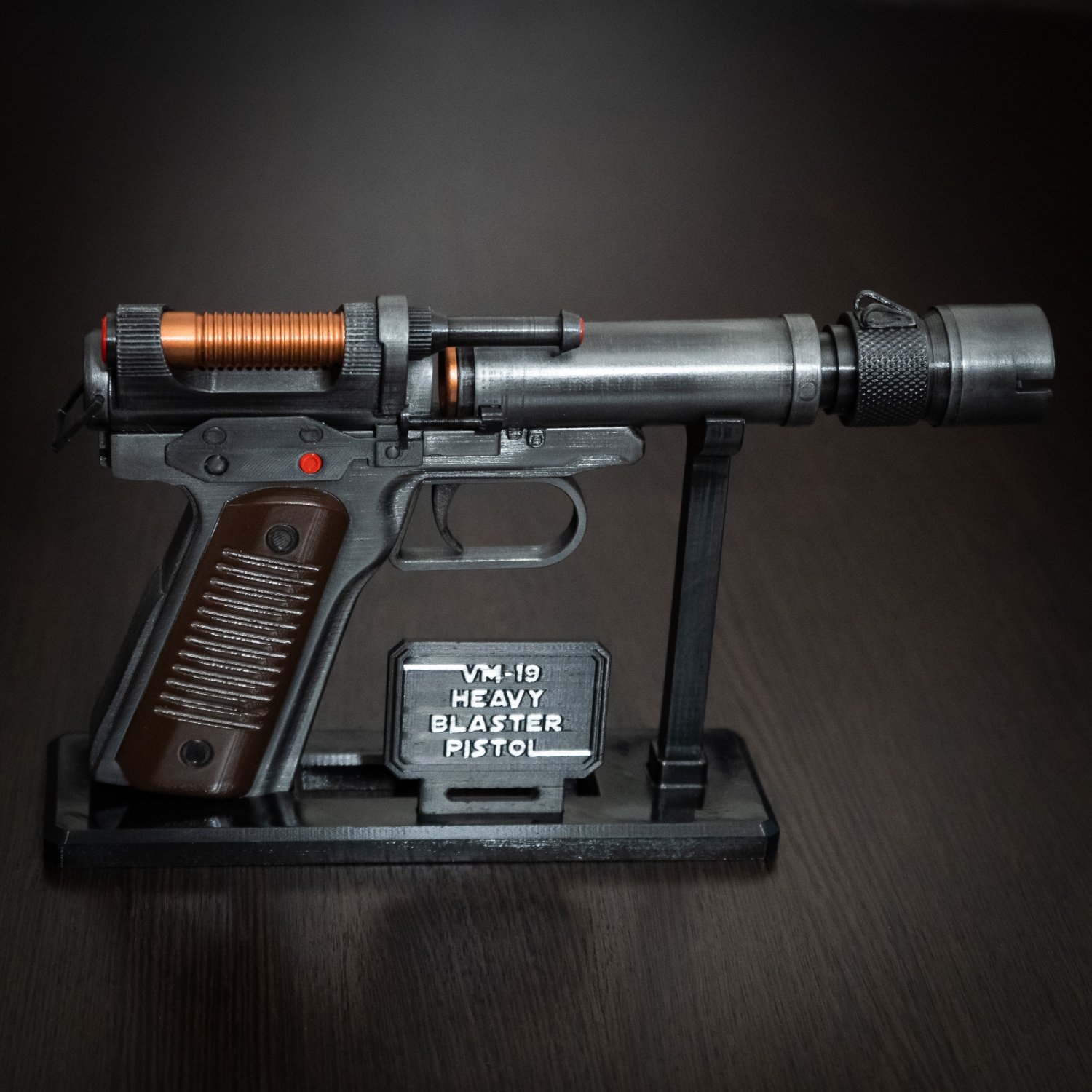 Star Wars Outlaws Kay Vess VM-19 heavy blaster pistol