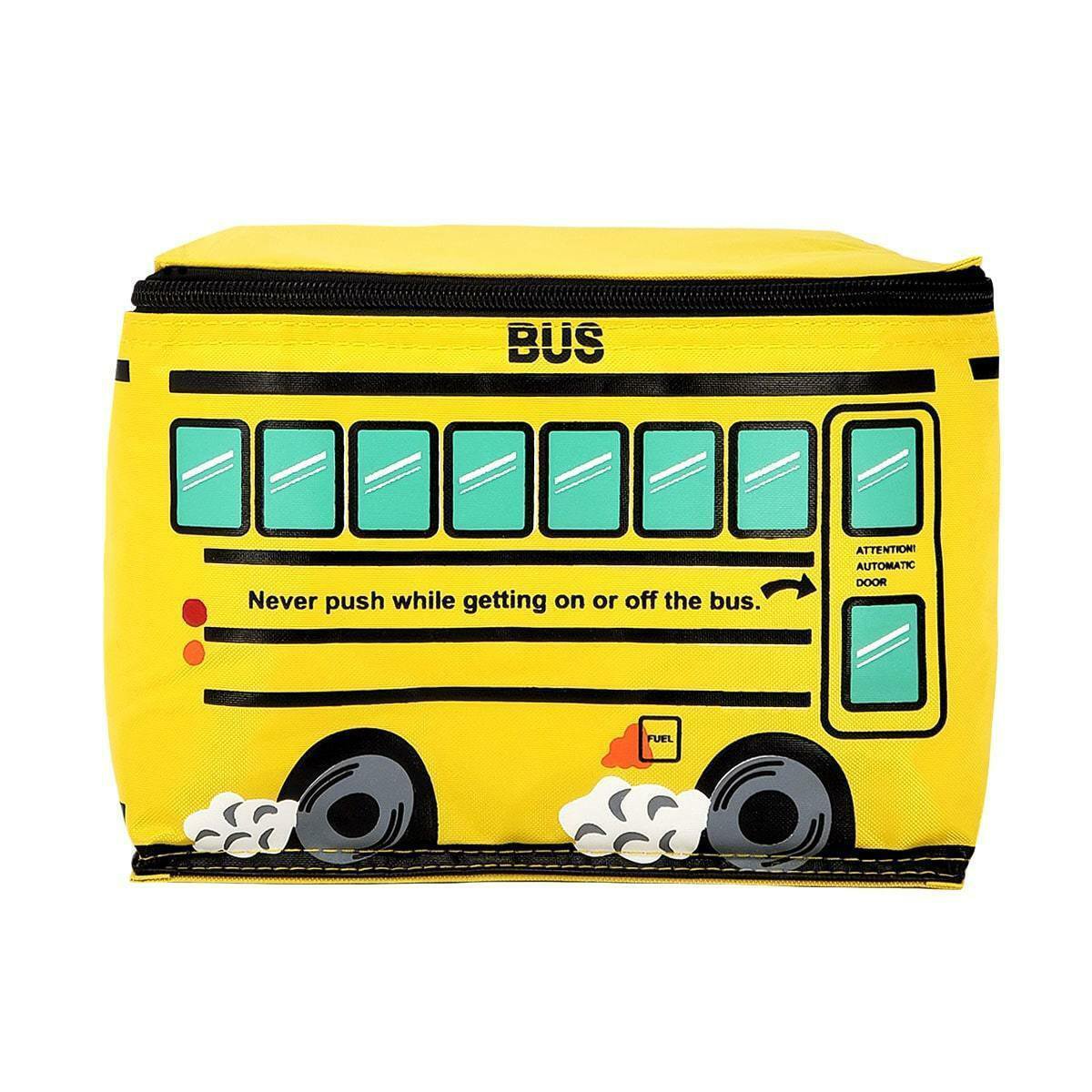 School Bus Lunch Bag