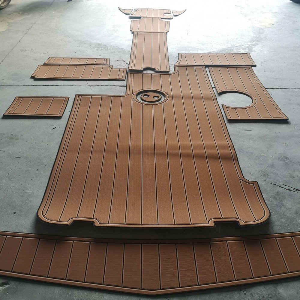 2008-2014 Mastercraft X35 Swim Platform Cockpit Pad Boat EVA Teak Deck ...