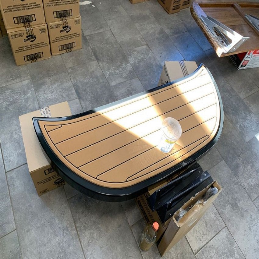 2018-2019 Moomba Helix Swim Step Cockpit Boat EVA Faux Foam Teak Deck Floor