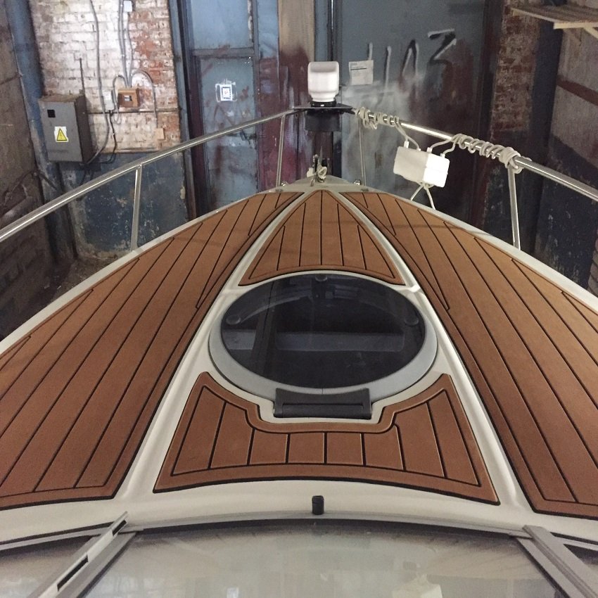 2005 Stingray 250CR Swim Platform Cockpit Boat EVA Faux Foam Teak Deck ...