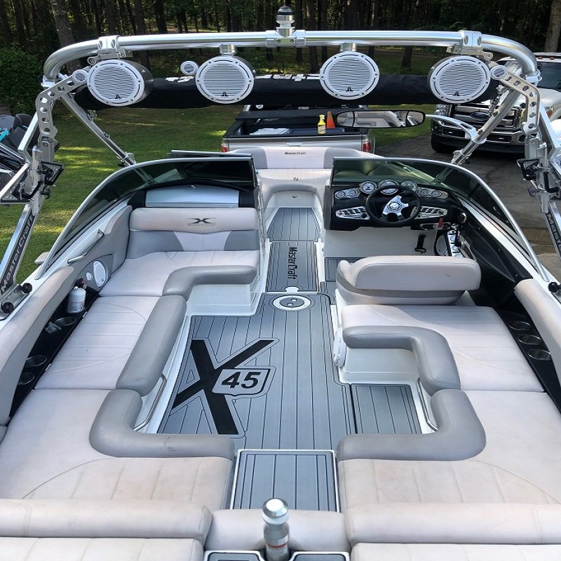 2018 Tige R22 Swim Step Cockpit Boat EVA Faux Foam Teak Deck Floor Pad