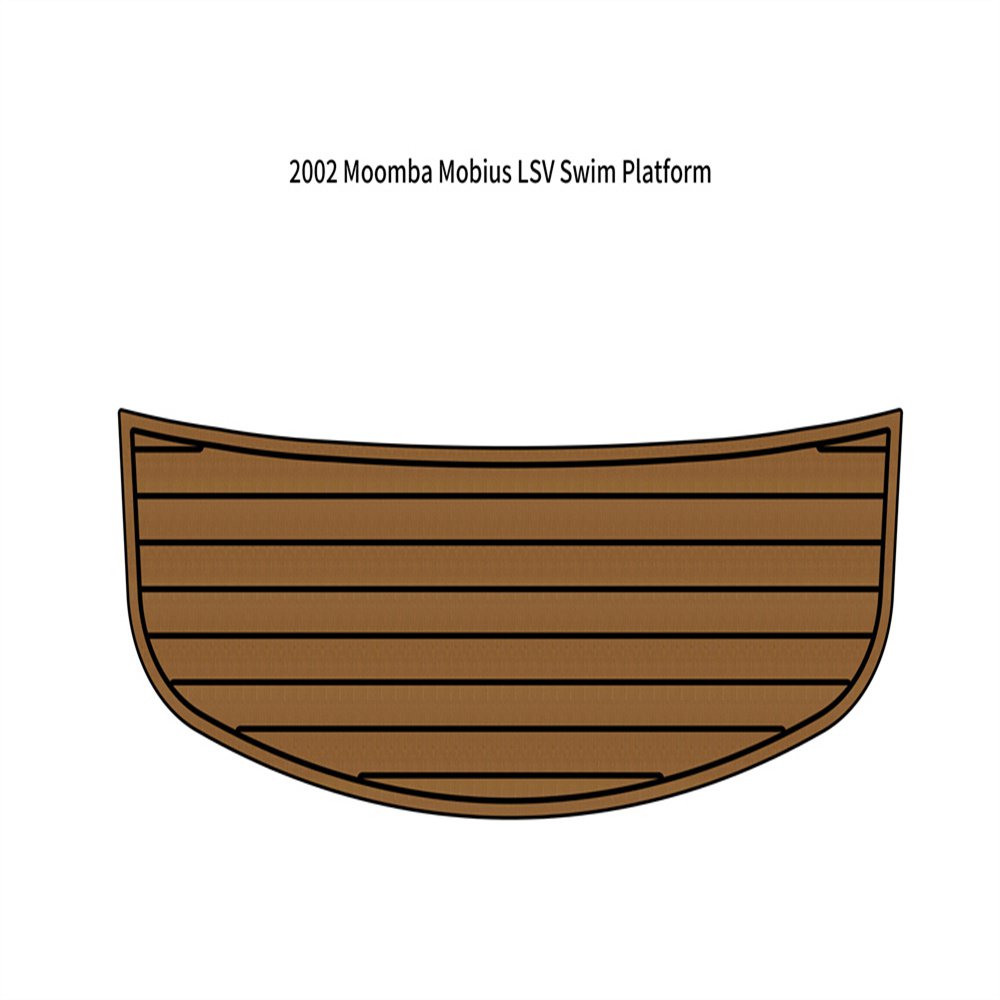 2002 Moomba Mobius LSV Swim Platform Step Pad Boat EVA Foam Teak Deck ...
