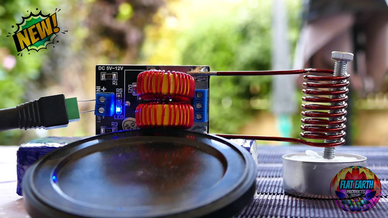 Induction Heating Tesla Coil Device Electric Heater Flyback Generator ...