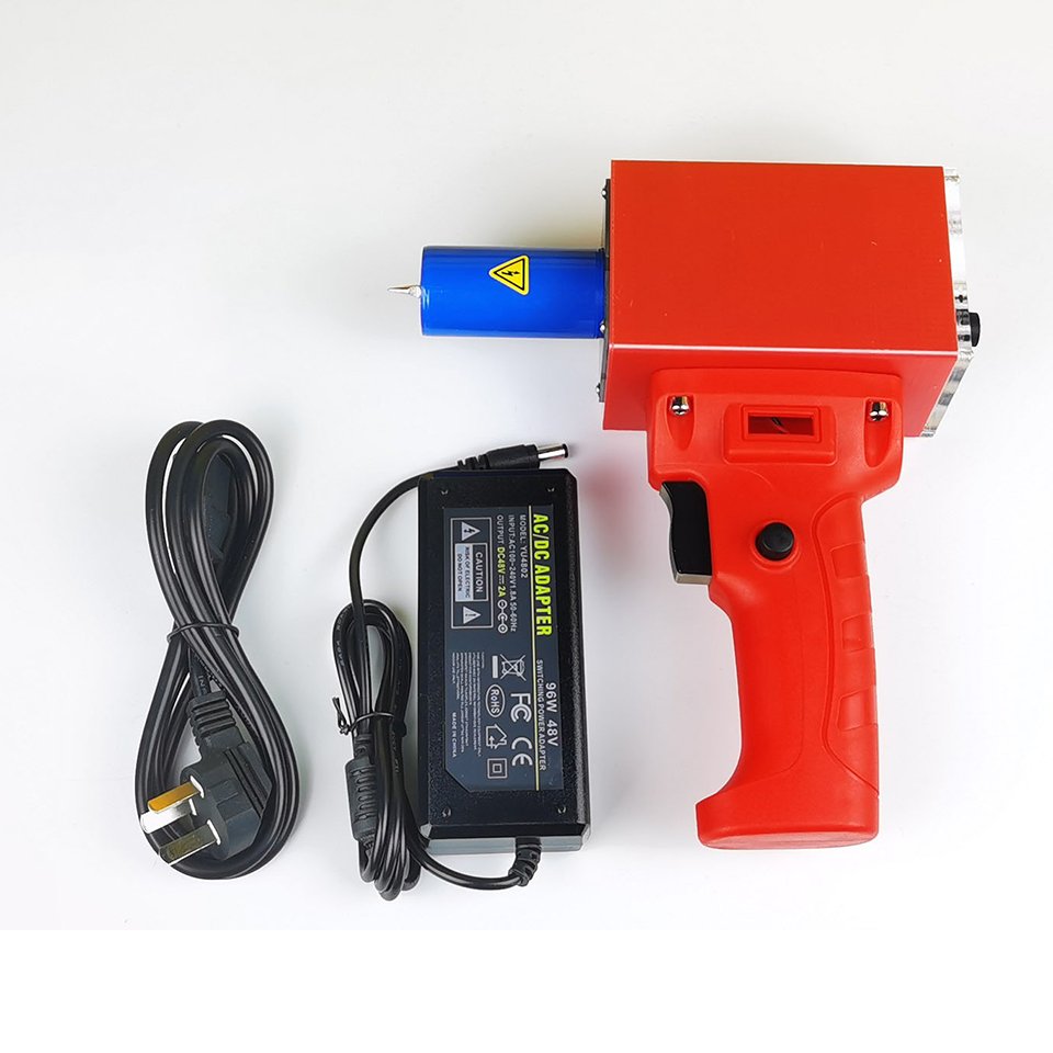 Hand-held Tesla Coil Gun Device Electric Arc Firing High Voltage ...