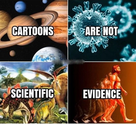 Cartoons are Not Scientific Evidence Flat Earth T-Shirt NASA Lies Men ...