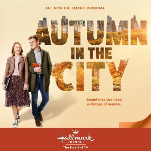 AUTUMN IN THE CITY DVD 2022 HALLMARK MOVIE Aimeé Teegarden