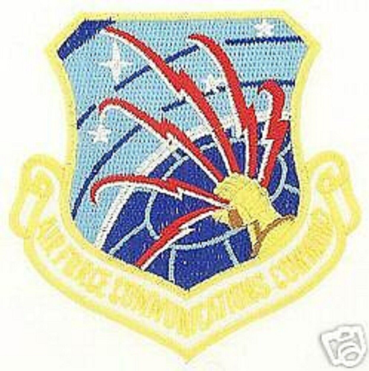 AIR FORCE USAF COMMUNICATIONS COMMAND AUTHENTIC PATCH