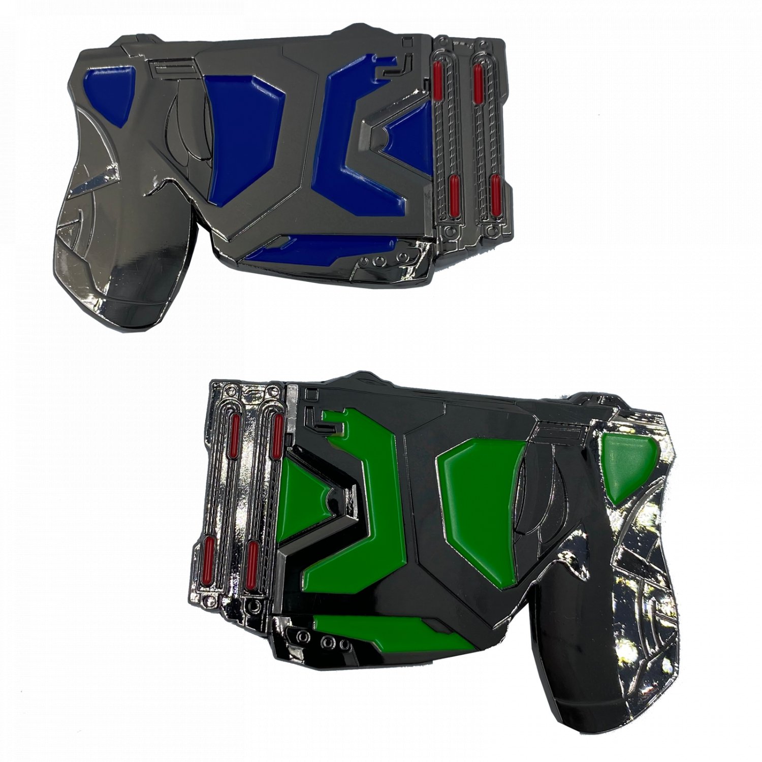 2.5" TASER POLICE THIN BLUE LINE SHERIFF THIN GREEN LINE CHALLENGE COIN