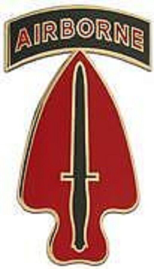 ARMY AIRBORNE SPECIAL OPERATIONS COMMAND COMBAT SERVICE IDENTIFICATION ...