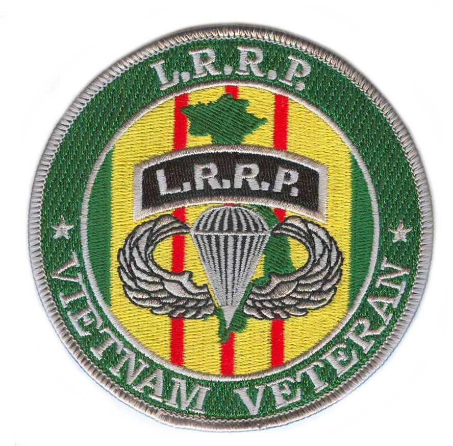 ARMY LRRP LONG RANGE RECONNAISSANCE PATROL VIETNAM VETERAN EMBROIDERED ...