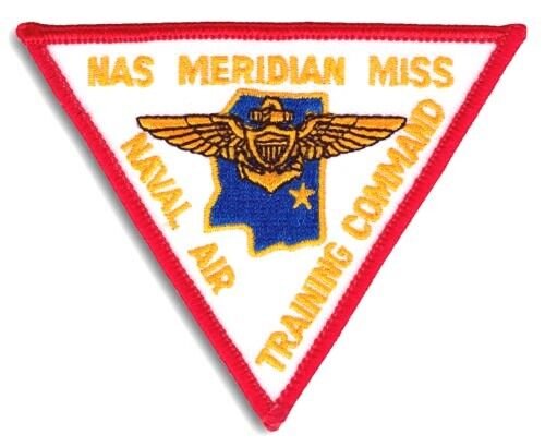 US NAVY NAVAL AIR STATION NAS MERIDIAN TRAINING EMBROIDERED PATCH