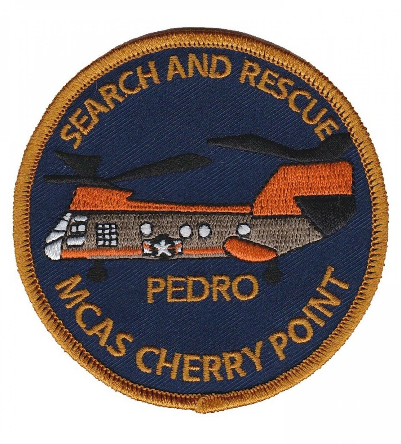 MARINE CORPS VMR-1 PEDRO SEARCH RESCUE CHERRY POINT EMBROIDERED JACKET ...