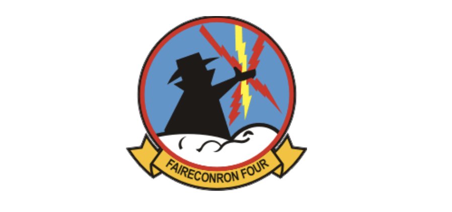 4" us navy vq-4 fleet air reconnaissance squadron bumper sticker decal ...