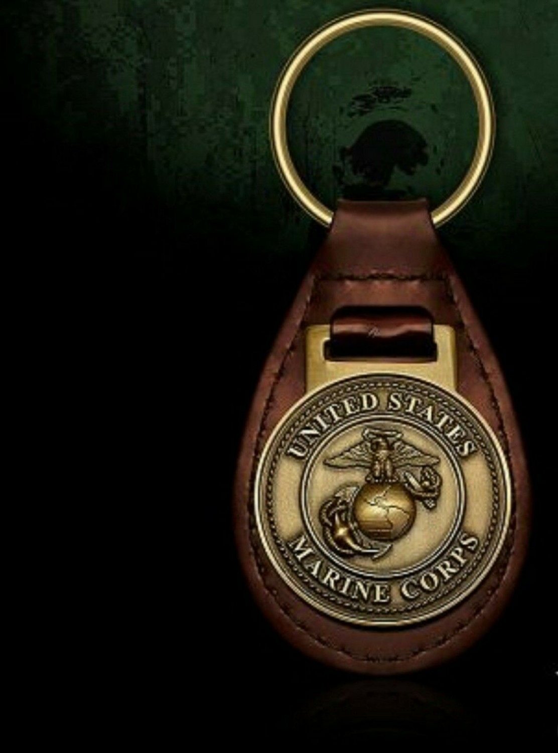 MARINE CORPS EGA CHALLENGE COIN FOB KEY CHAIN