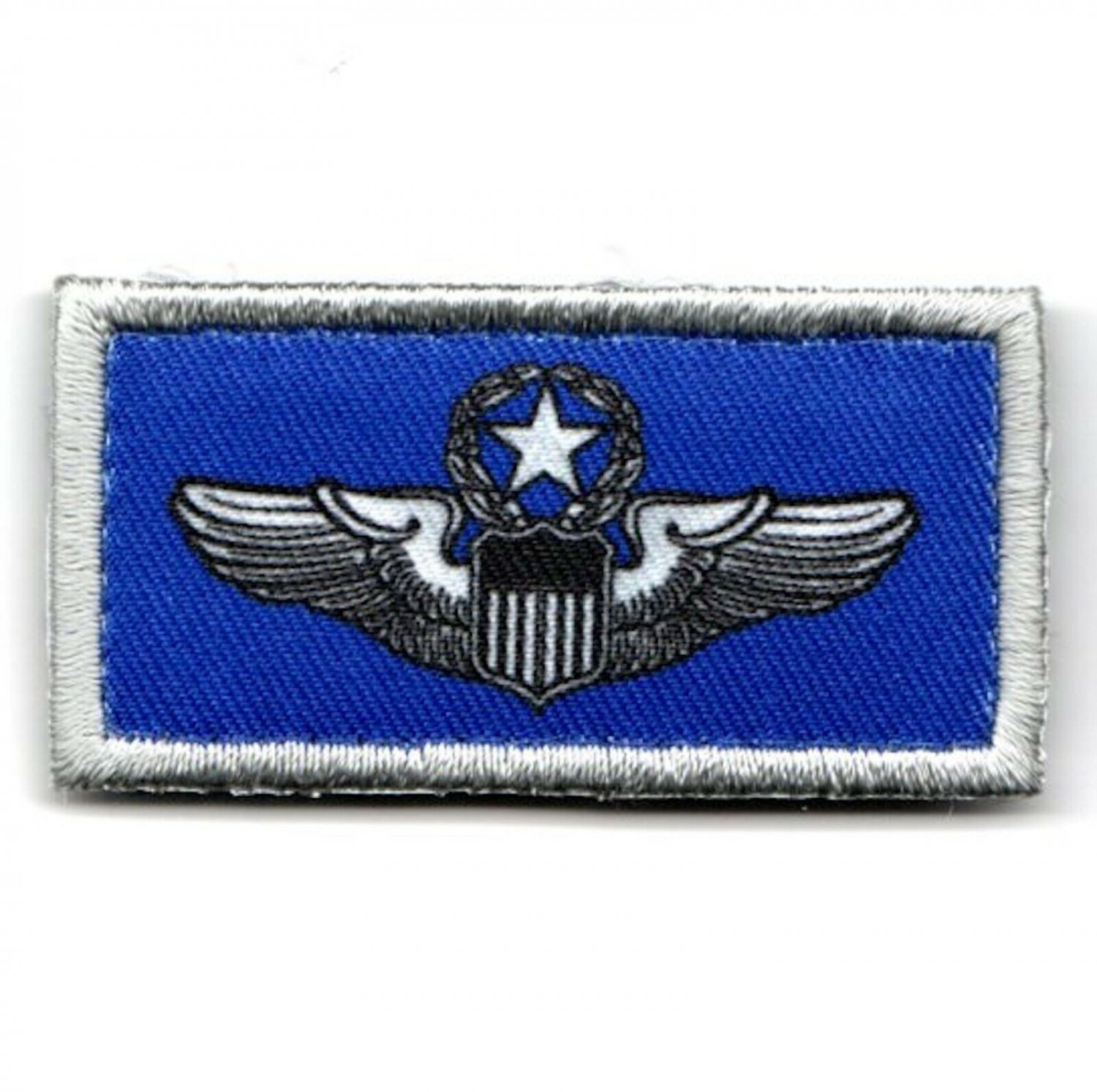 USAF FLIGHT SUIT SLEEVE COMMAND PILOT BLUE HOOK LOOP EMBROIDERED JACKET ...