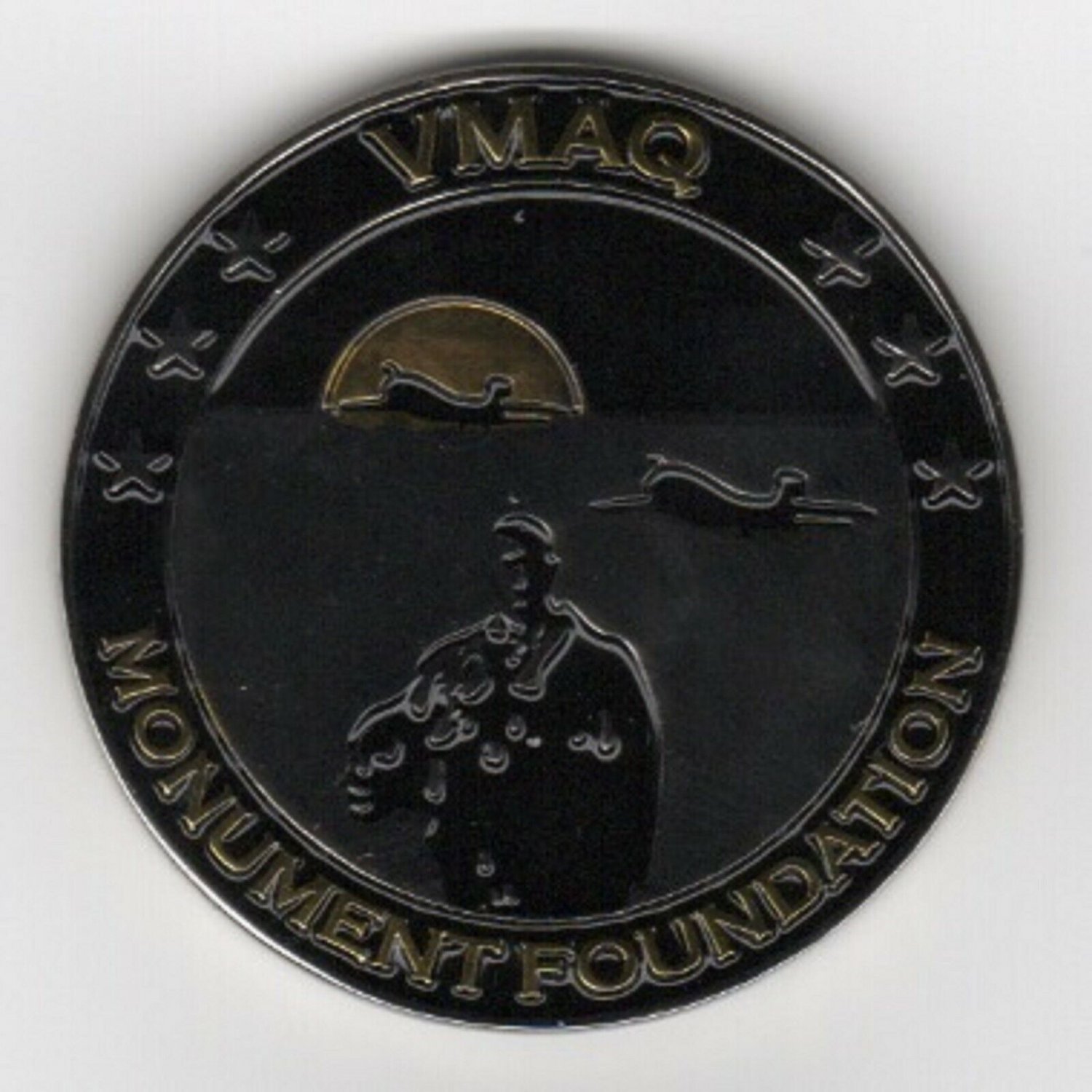 MARINE CORPS USMC PROWLERS VMAQ-5 1.5" CHALLENGE COIN