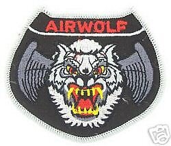 JAN-MICHAEL VINCENT AIRWOLF TV SERIES AIR FORCE PATCH
