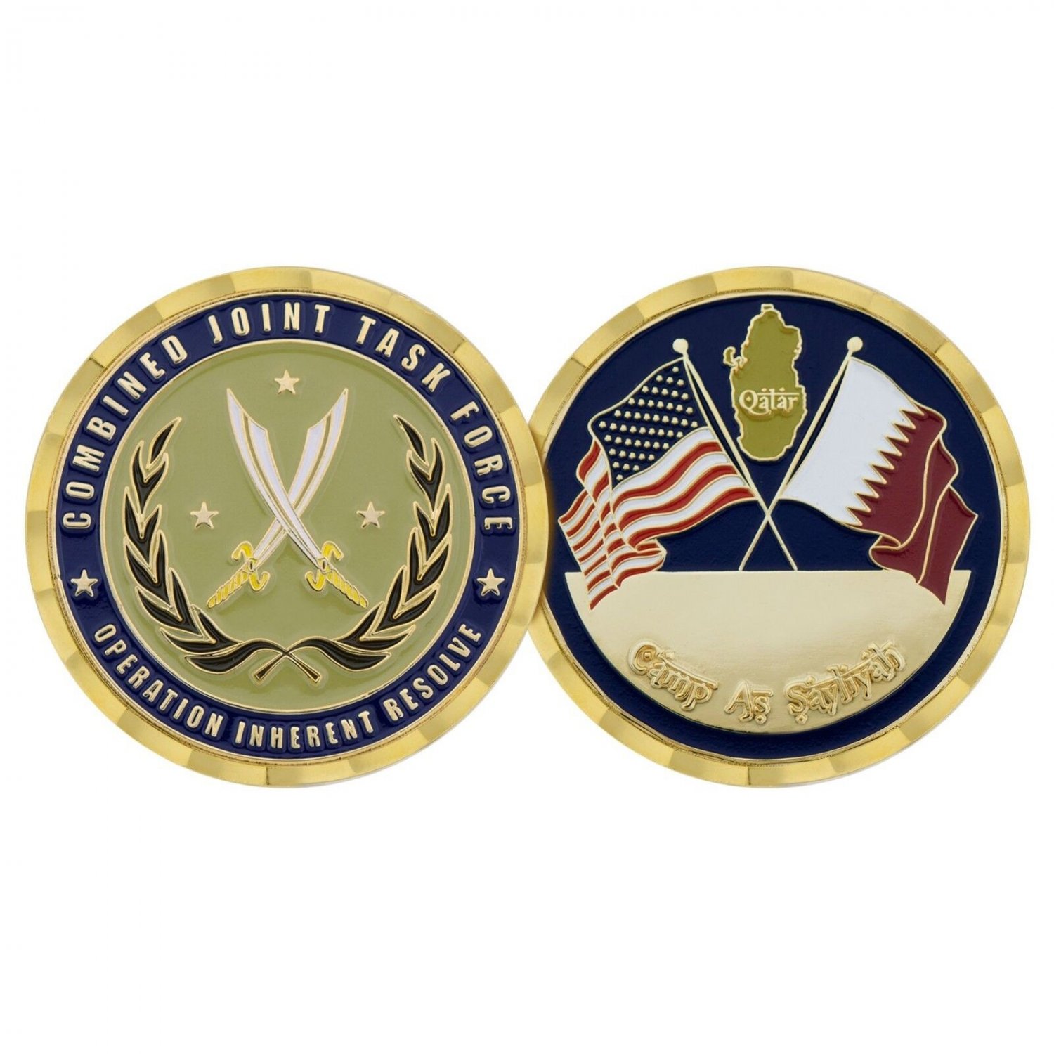 ARMY CAMP AS SAYLIYAH QATAR OIR OPERATION INHERENT RESOLVE 1.75 ...