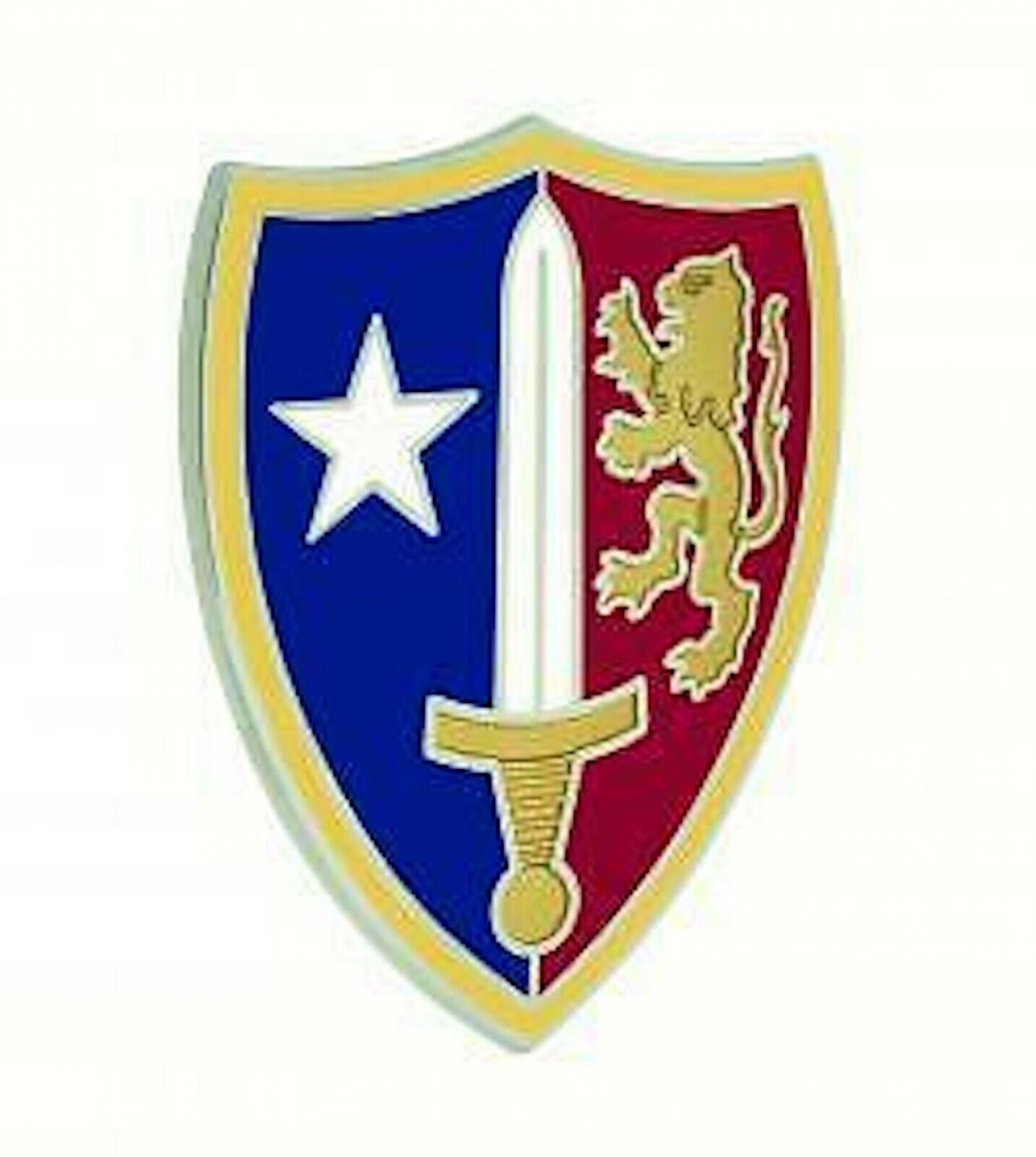 ARMY NATO COMBAT SERVICE IDENTIFICATION MILITARY CSIB ID BADGE