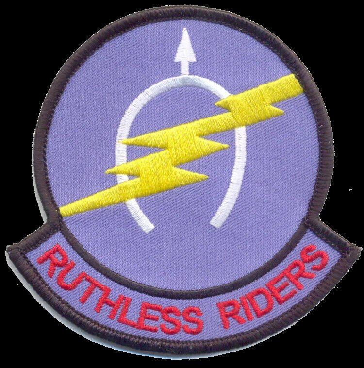 ARMY B TROOP 7/17 CAV RUTHLESS RIDERS MILITARY EMBROIDERED PATCH