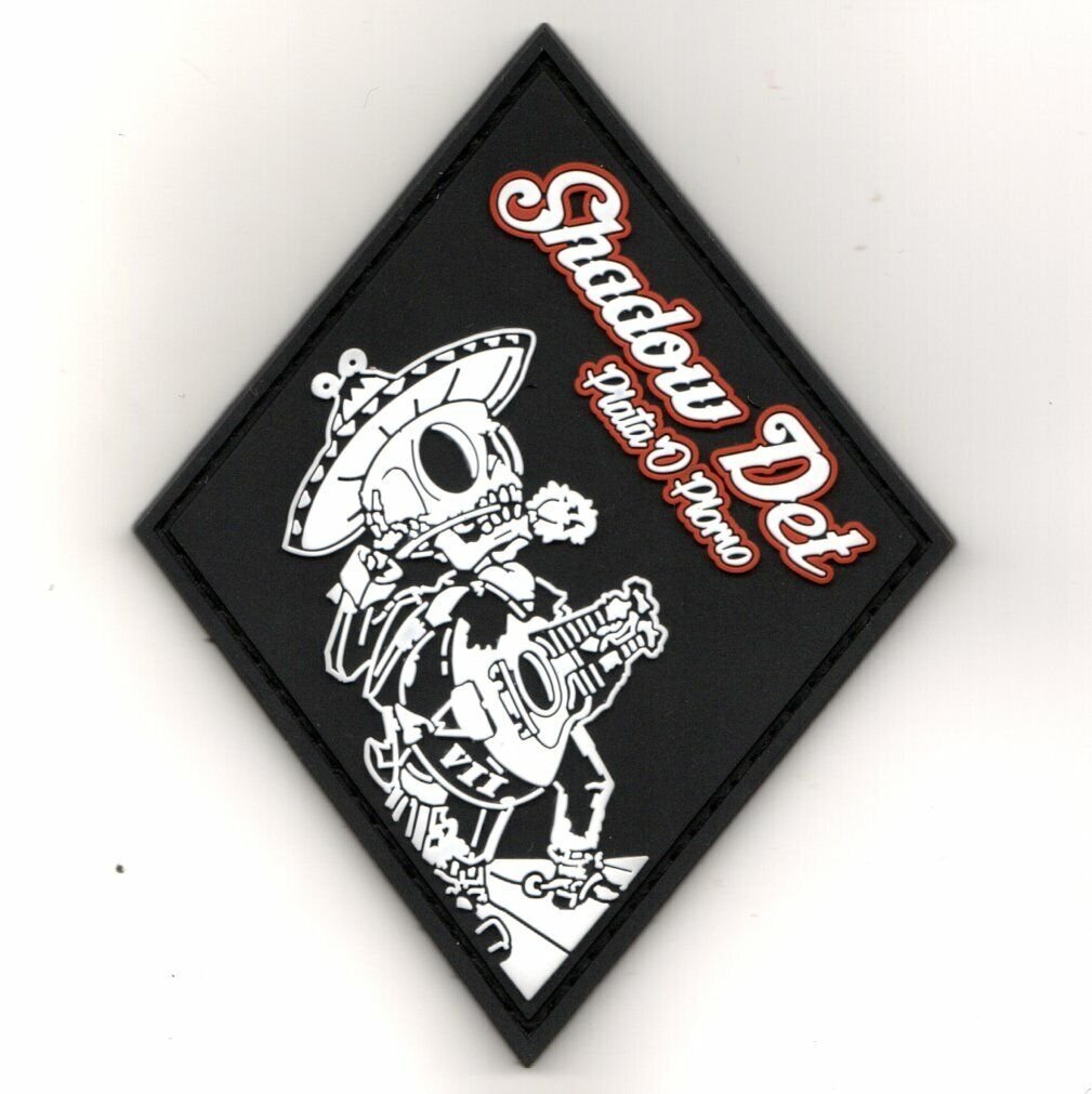 4" HSC-28 SHADOW DET BLACK HELICOPTER SQUAD SEA KNIGHTHAWK HOOK & LOOP ...