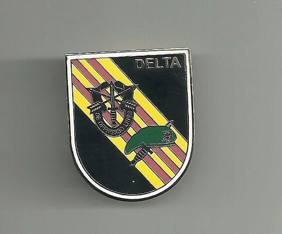 ARMY SPECIAL FORCES DELTA FORCE VIETNAM BADGE PIN