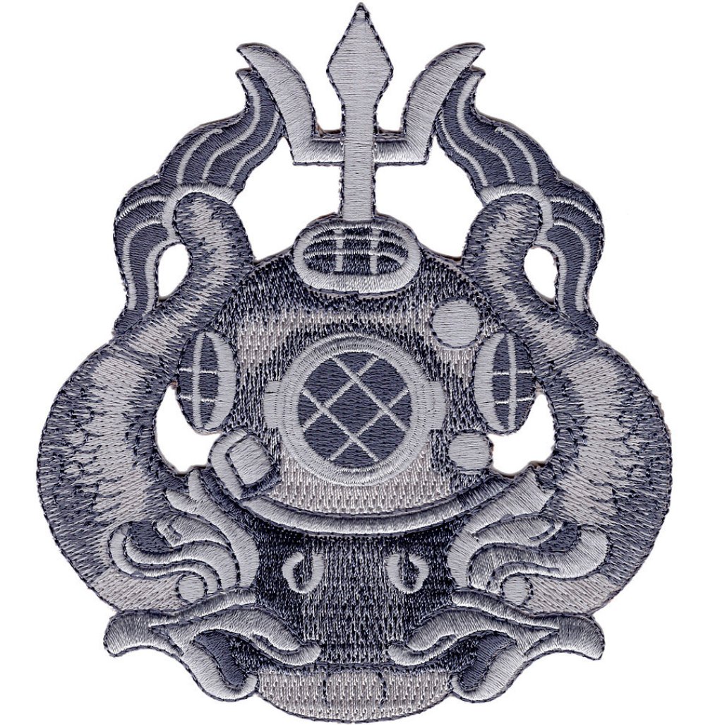 5" ARMY MASTER DIVER BADGE EMBROIDERED PATCH