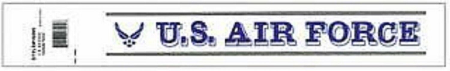 USAF AIR FORCE WINDOW STRIP DECAL