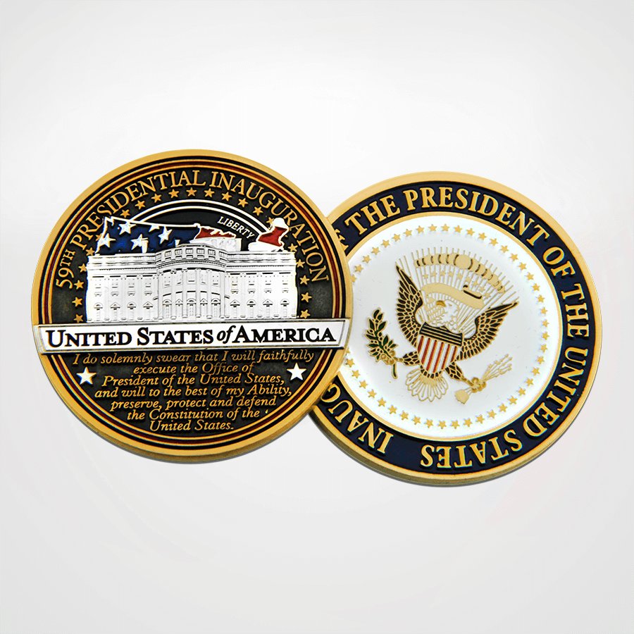 2021 59TH PRESIDENTIAL INAUGURATION JOE BIDEN WHITE HOUSE 1.75 ...