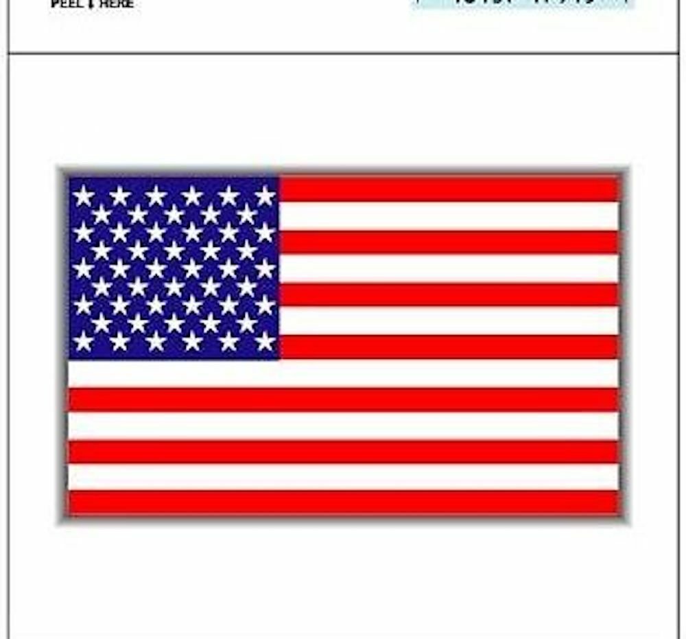 USA AMERICAN FLAG 3X4 STICKER WINDOW CAR TRUCK DECAL