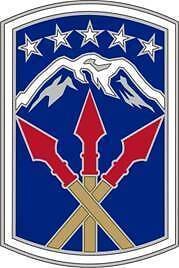 ARMY 593RD SUSTAINMENT COMBAT IDENTIFICATION ID BADGE