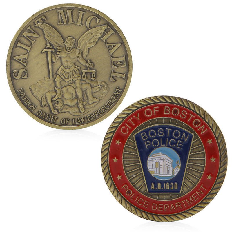 BOSTON POLICE DEPARTMENT CHALLENGE COIN