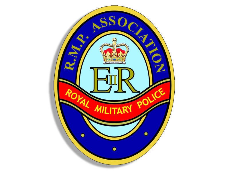 4" royal military police officer british uk rmp car bumper decal usa made