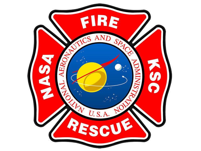 NASA FIRE RESCUE 4" HELMET TOOLBOX CAR BUMPER STICKER DECAL USA MADE