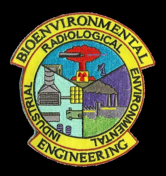 4" USAF AIR FORCE BIO-ENGINEERING RADIOLOGY ENVIRON INDUSTRIAL ...