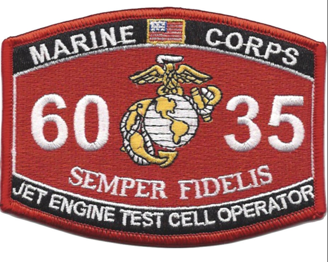 4.5" MARINE CORPS MOS 6035 JET ENGINE TEST CELL OPERATOR EGA ...