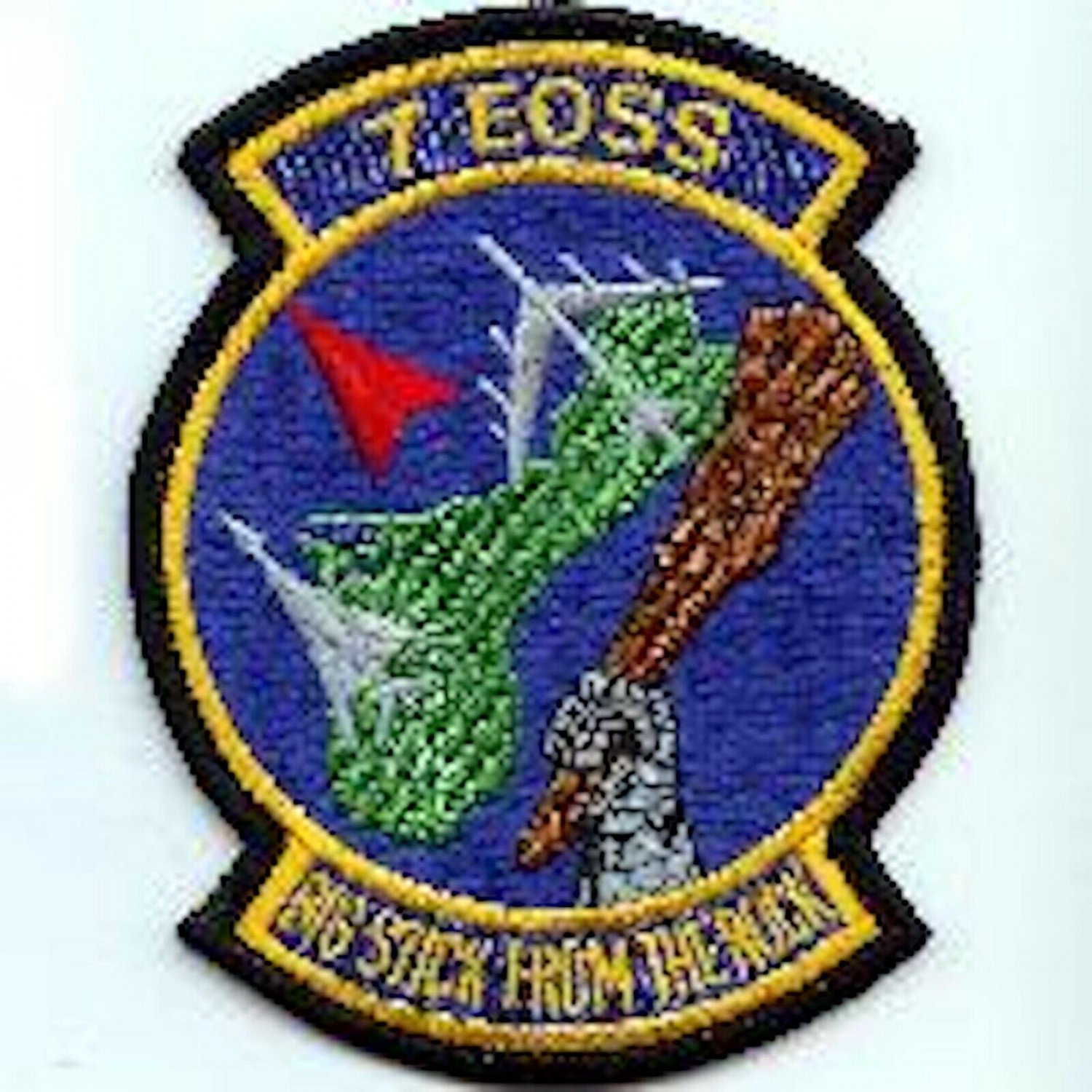 4.5" 7TH EXPEDTIONARY OPERATIONAL SUPPORT SQUADRON EOSS EMBROIDERED ...
