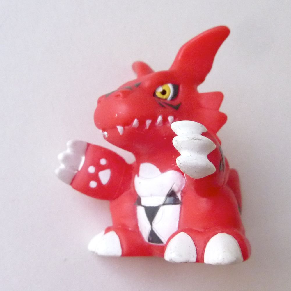 Bandai Digimon Adventure Guilmon Daishuugou Fingerpuppet Kid Figure