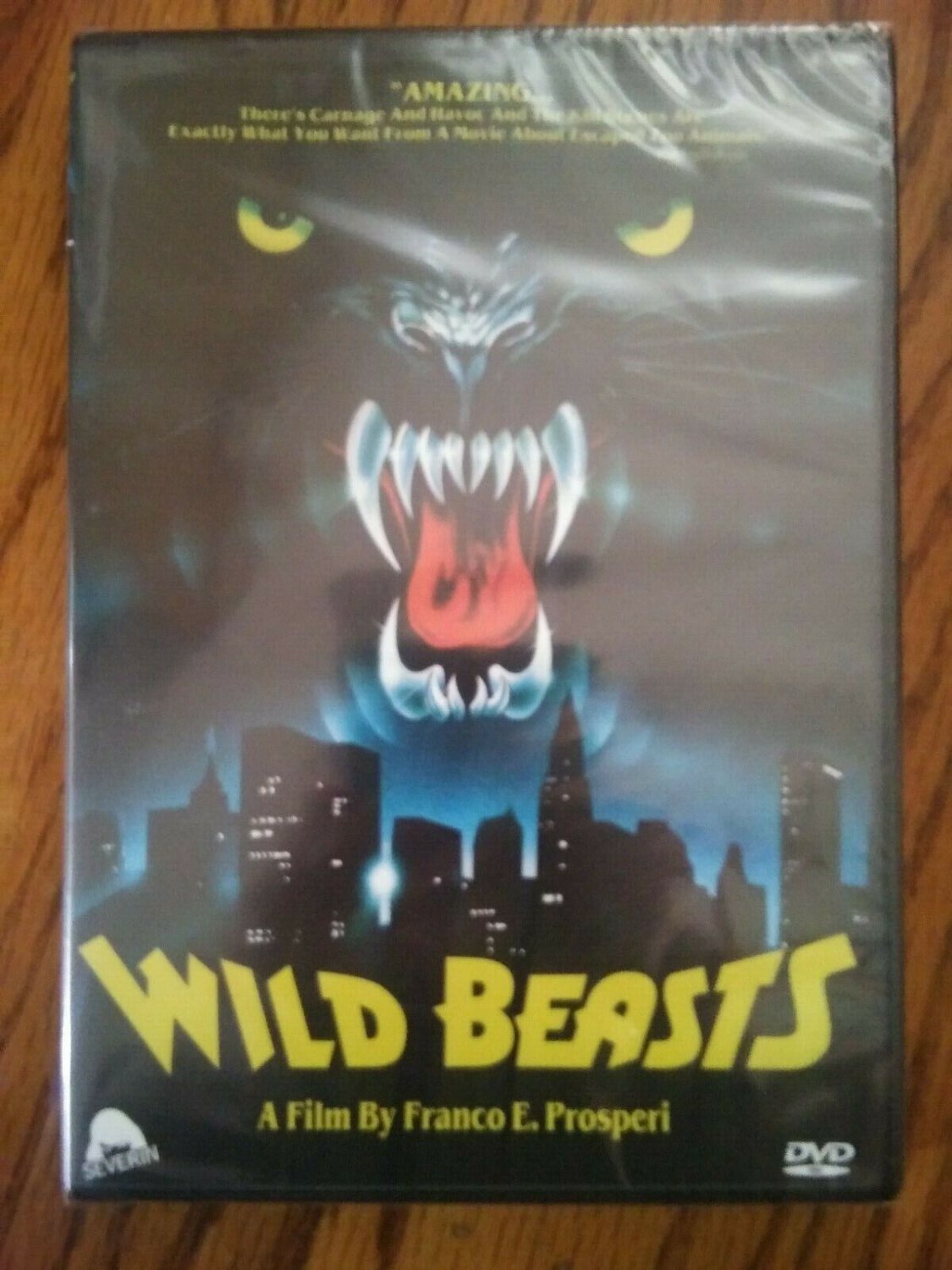 WILD BEASTS (UNCUT GORE) Zoo Beasts Escape DVD SEVERIN HORROR/SCIFI ...