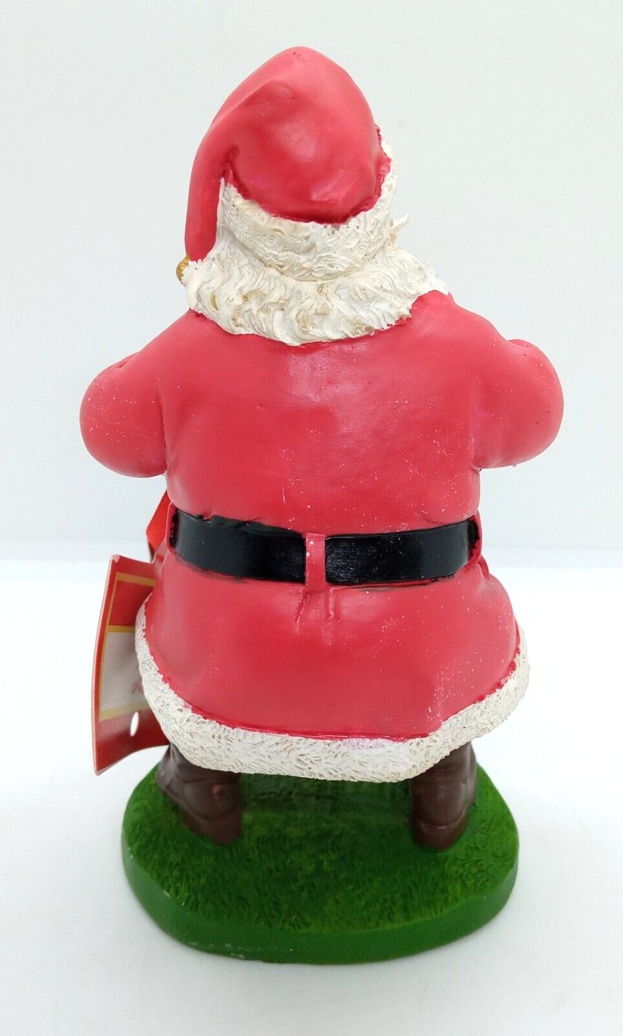 Coca-Cola 5 1/2" Tall Santa Drinking A Coke 90s Rare Resin Figurine